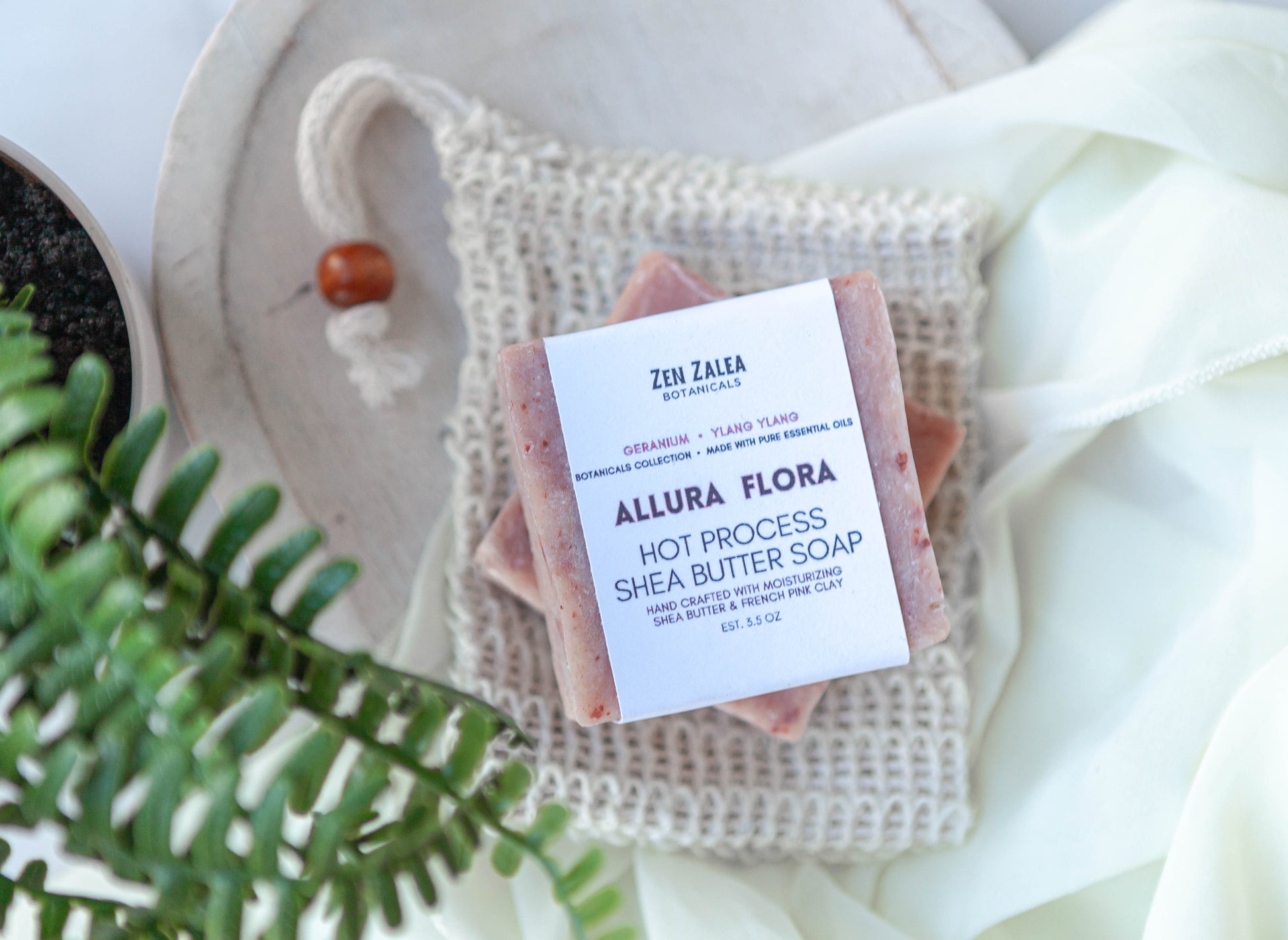 Allura Flora Shea Butter Soap – Zen Zalea Botanicals